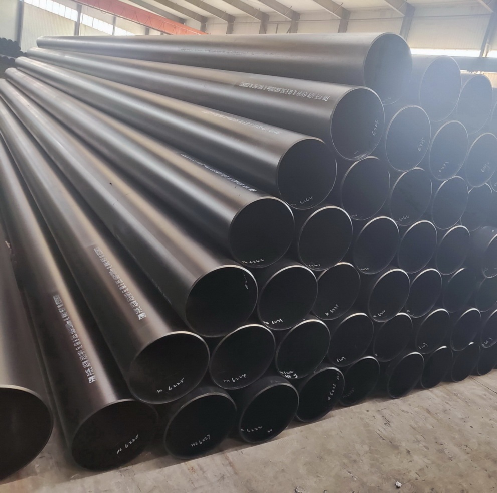 BLACK COATING ERW PIPE